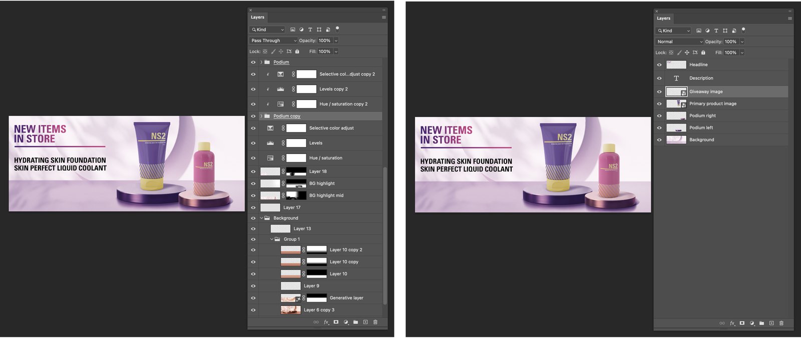 Prepare your Key Visual PSD file for production